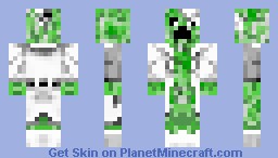Cool Creeper Minecraft Skin