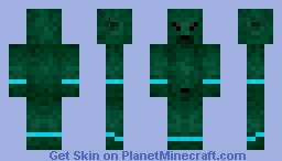 Alien Miner Minecraft Skin