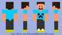 Customized steve Minecraft Skin