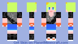 aya brea in normal clothes Minecraft Skin