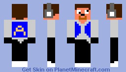 The A Minecraft Skin