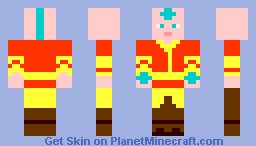 Aang Minecraft Skin