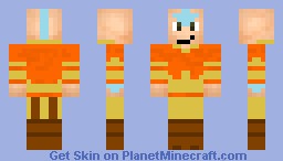 Avatar The Last Airbender Avatar Aang Minecraft Skin