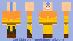 Aang avatar Minecraft Skin