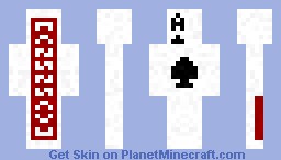 Ace of Spades Minecraft Skin