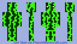 Acid Enderman Minecraft Skin