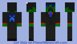 Creeper In A Suit Minecraft Skin