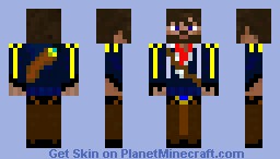 Admiral Minecraft Skin