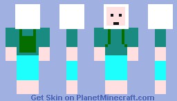 Adventure Time Finn! Minecraft Skin