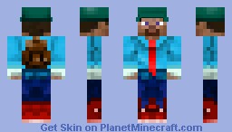 Parkour/ adventure Steve Minecraft Skin