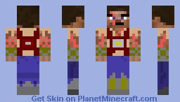 Warrior Steve Minecraft Skin