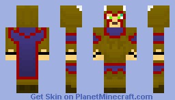 Aether King Minecraft Skin