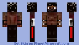 Afro Ninja Minecraft Skin