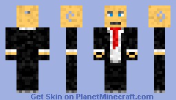Agent 47 Minecraft Skin