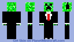 Agent Creeper Minecraft Skin