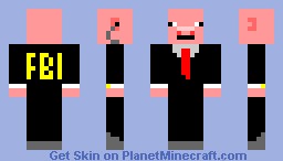 FBI Agent Minecraft Skin
