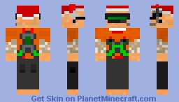 Agent Santa Minecraft Skin