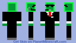 Agent Slime ! Minecraft Skin