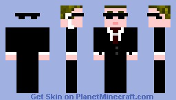 Agent_Smith Minecraft Skin