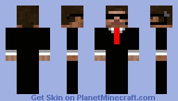 Agent Steve Minecraft Skin