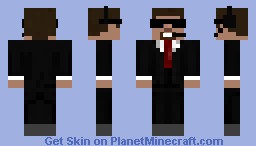 Agent Steve Minecraft Skin