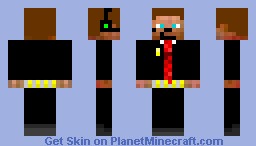 Agent T. Minecraft Skin