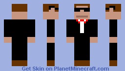 Agent Minecraft Skin
