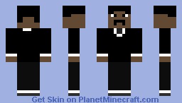 Agent J or Will Smith Minecraft Skin