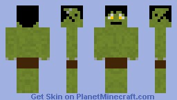 Goblin Base Skin. Minecraft Skin