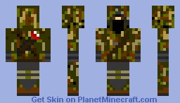 Agrogore Forest Ghillie Minecraft Skin