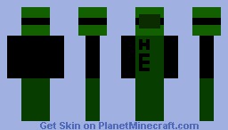 cyborg tank commander Minecraft Skin