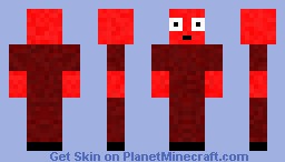 Alien (Red Version) Minecraft Skin