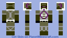Alien Soldier Minecraft Skin