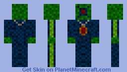 Alien X (Better in Preview) Minecraft Skin