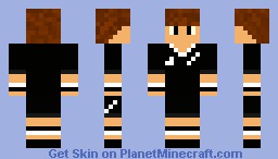 All Black Player Minecraft Skin