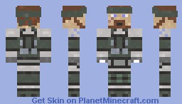 Solid Snake - MGS Minecraft Skin