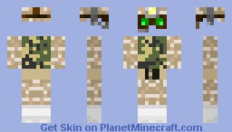 American Soldier Minecraft Skin