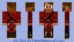 Fire Nation Warrior Minecraft Skin