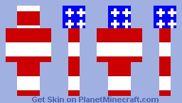 American flag Minecraft Skin