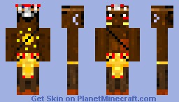 TomaHawk the Native American (Updated) Minecraft Skin