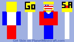 All American Man Minecraft Skin