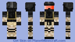 American Soldier Minecraft Skin