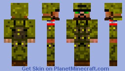 American Soldier Minecraft Skin