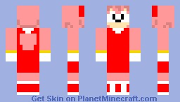 Amy Rose Minecraft Skin