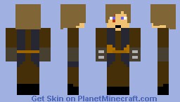 Anakin Skywalker:Episode lll Jedi Knight Minecraft Skin