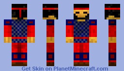 Ancient Warrior #1 a Chinese Emperial Warrior Minecraft Skin