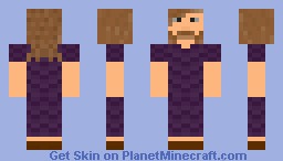 Anders Friden... (In purple!) Minecraft Skin