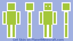 Android Robot Minecraft Skin