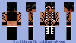 Andy Biersack Minecraft Skin
