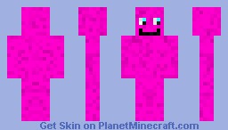 Furry Animal+Pink Minecraft Skin